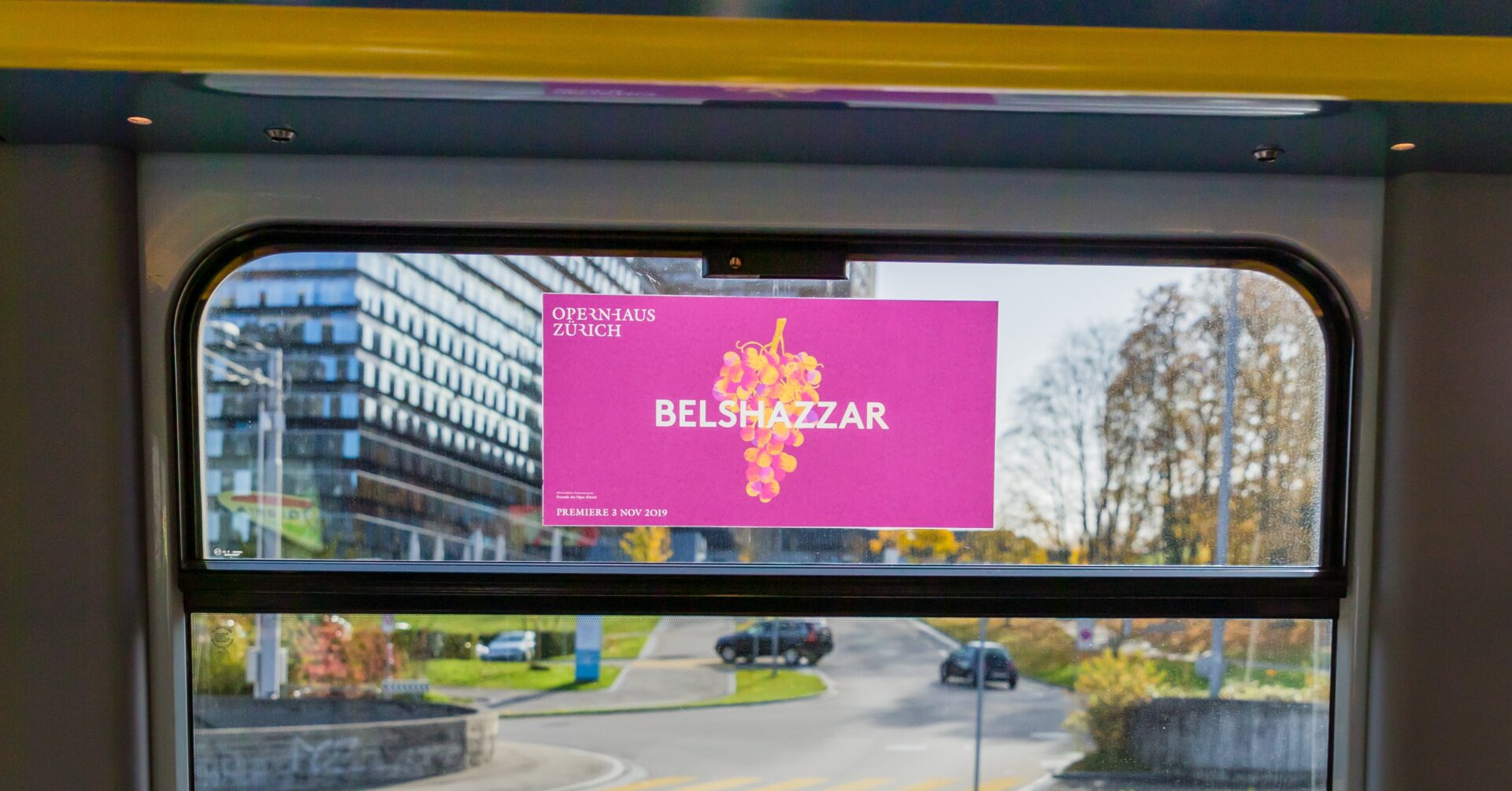 Transparent window decals - VBZ TrafficMedia